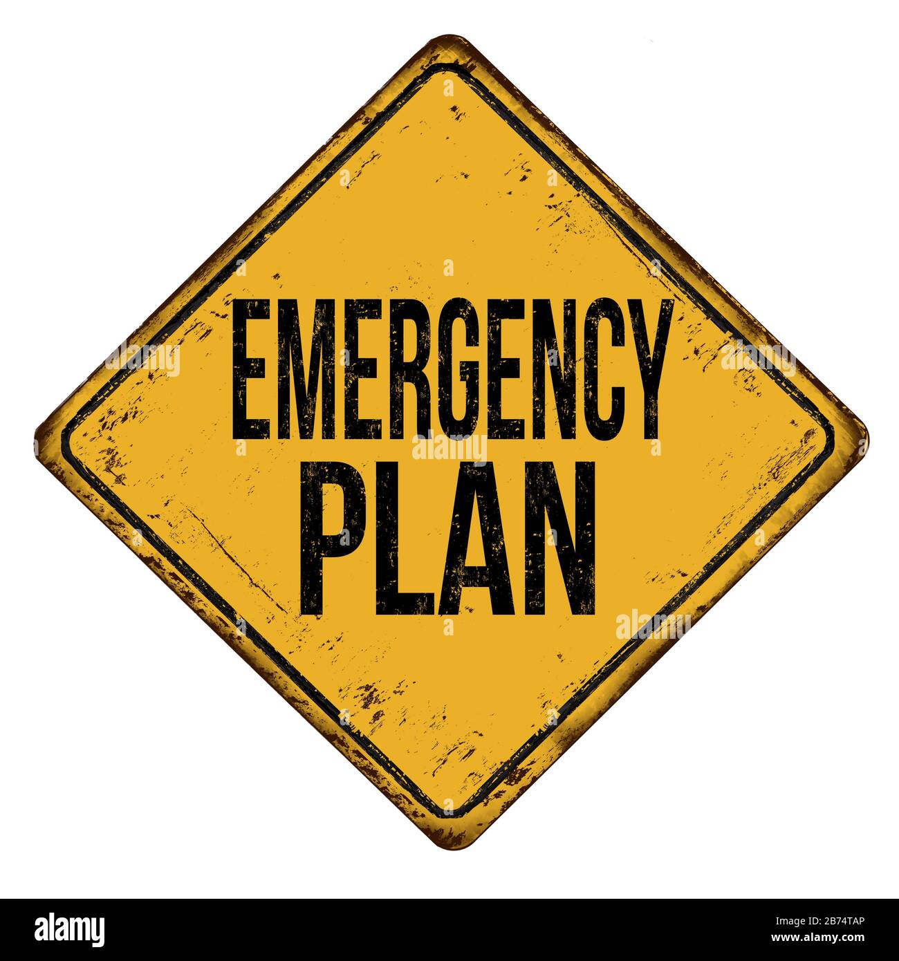 Emergency plan Cut Out Stock Images & Pictures - Alamy