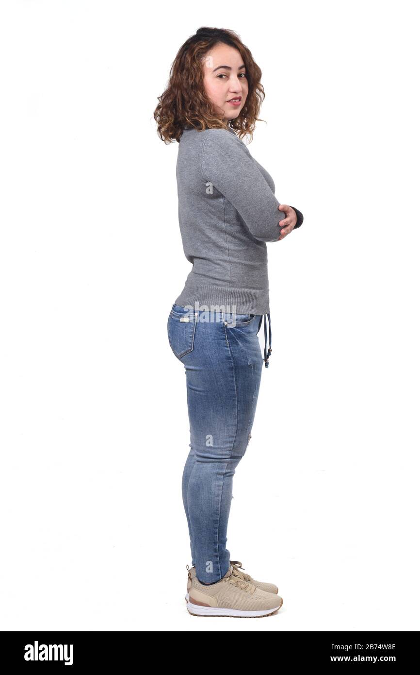 Person Standing Sideways