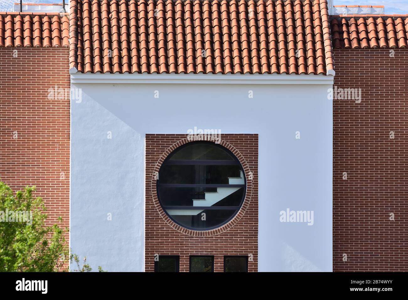 Round windows house exterior hi-res stock photography and images - Alamy