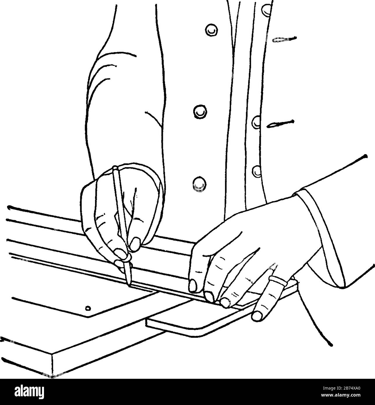 Straight Lines Drawing