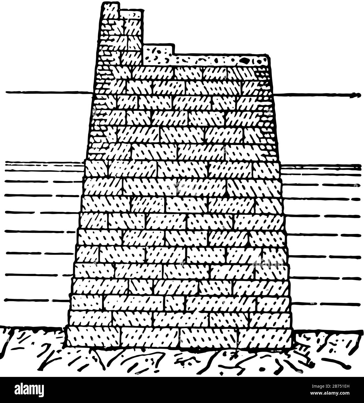 Dover Breakwater, structures on coasts, part of coastal defense ...