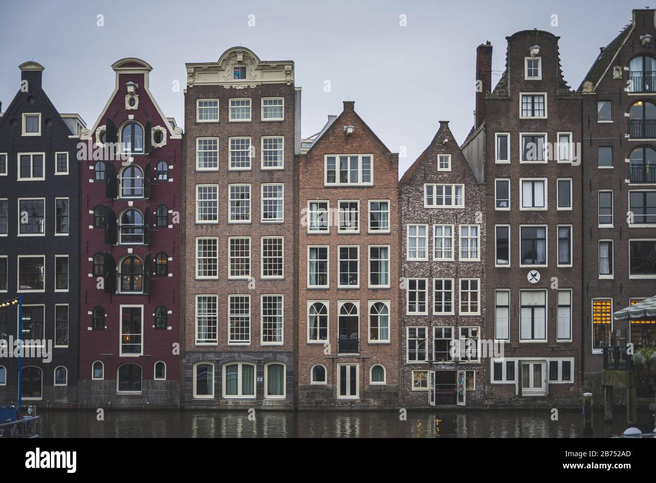 Buildings with cool colorful facades in Amsterdam Stock Photo - Alamy