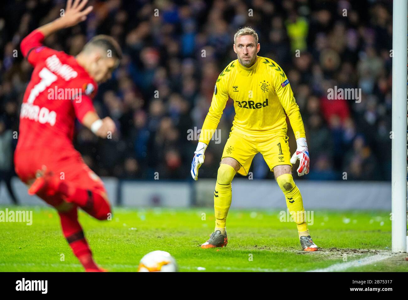Rangers Goalkeeper Allan Mcgregor High Resolution Stock Photography and ...