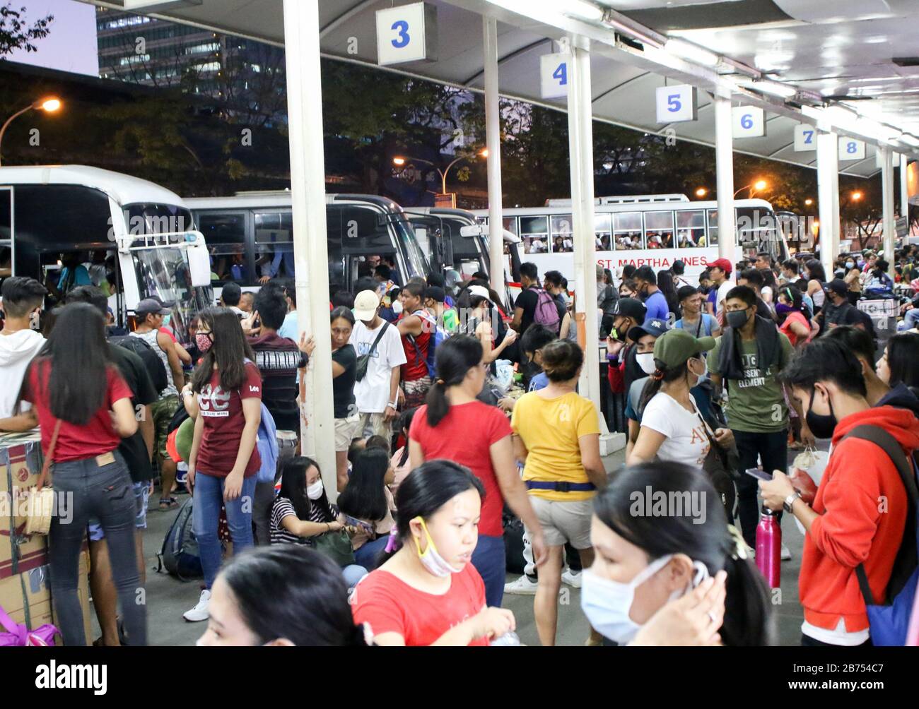Araneta bus terminal hi-res stock photography and images - Alamy