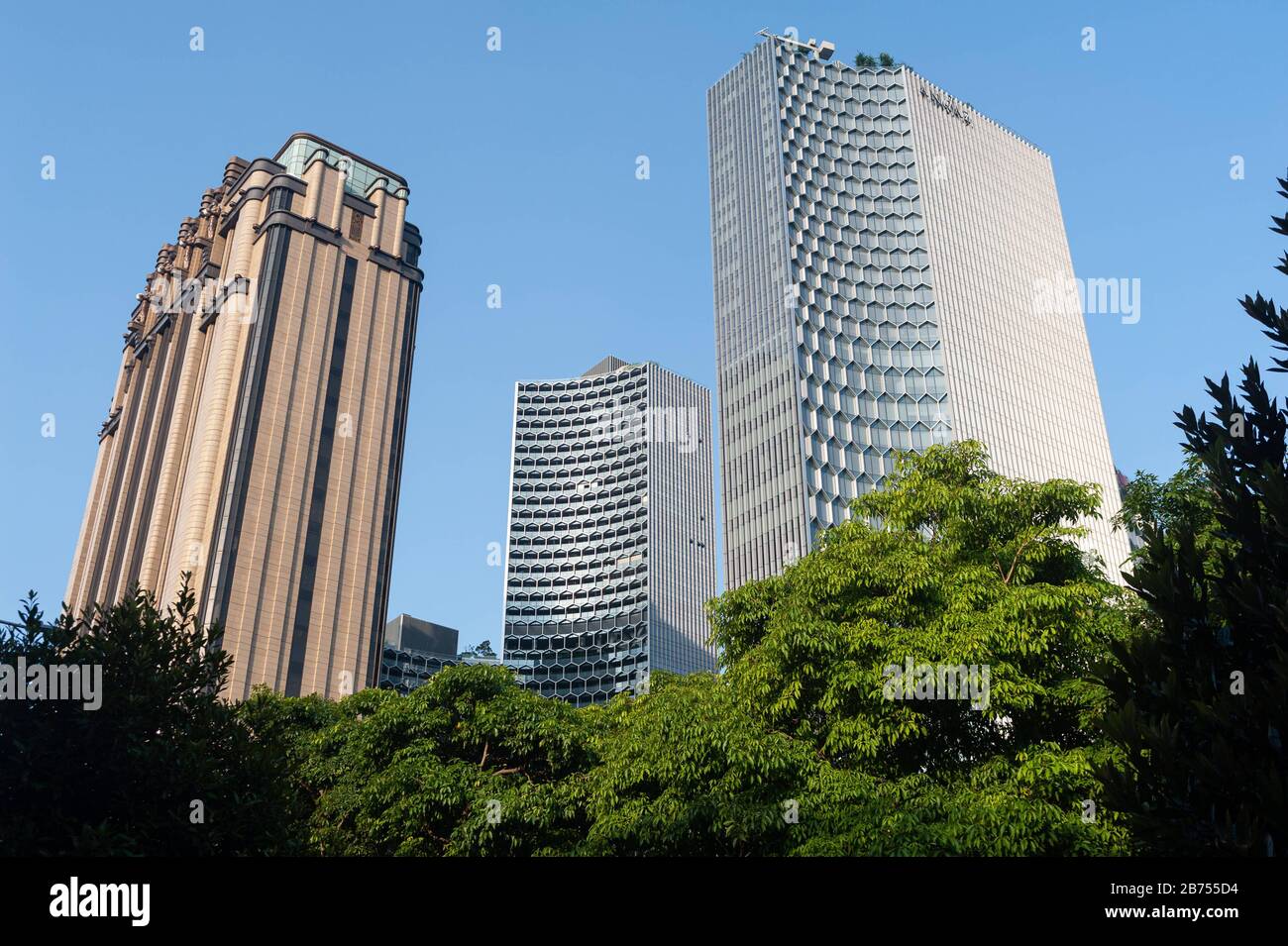 Twin tower singapore hi-res stock photography and images - Alamy