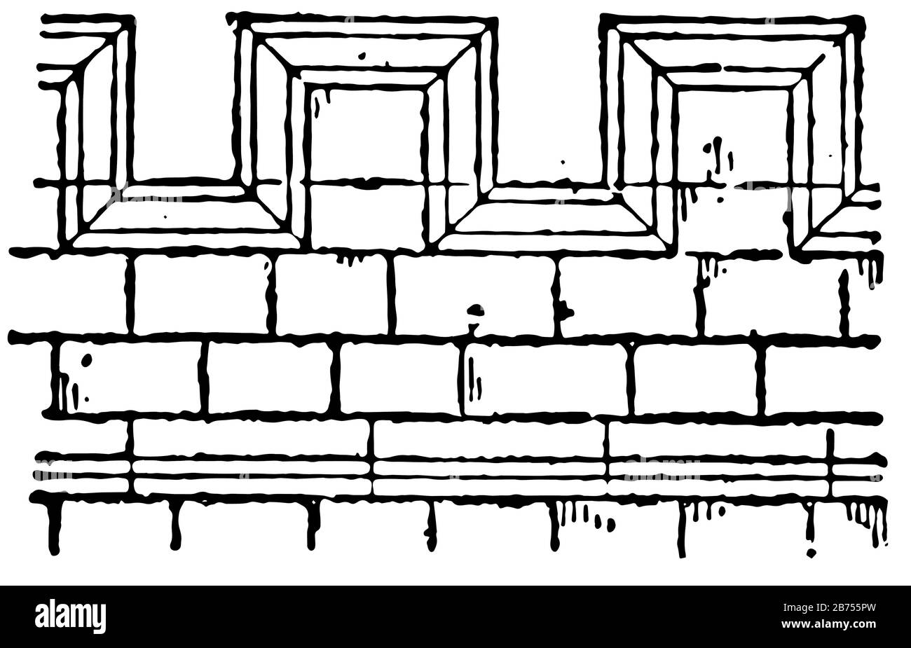 Battlement are indentations on the top of a parapet, rectangular gaps ...