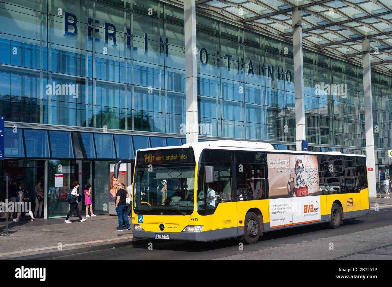 Berlin germany bus bvg hi-res stock photography and images - Alamy