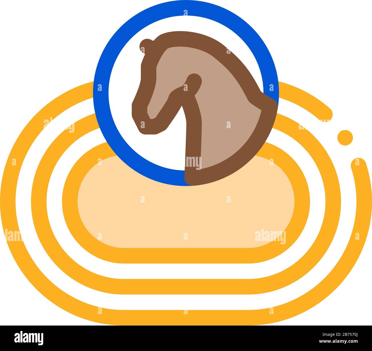 Hippodrome track Cut Out Stock Images & Pictures - Alamy