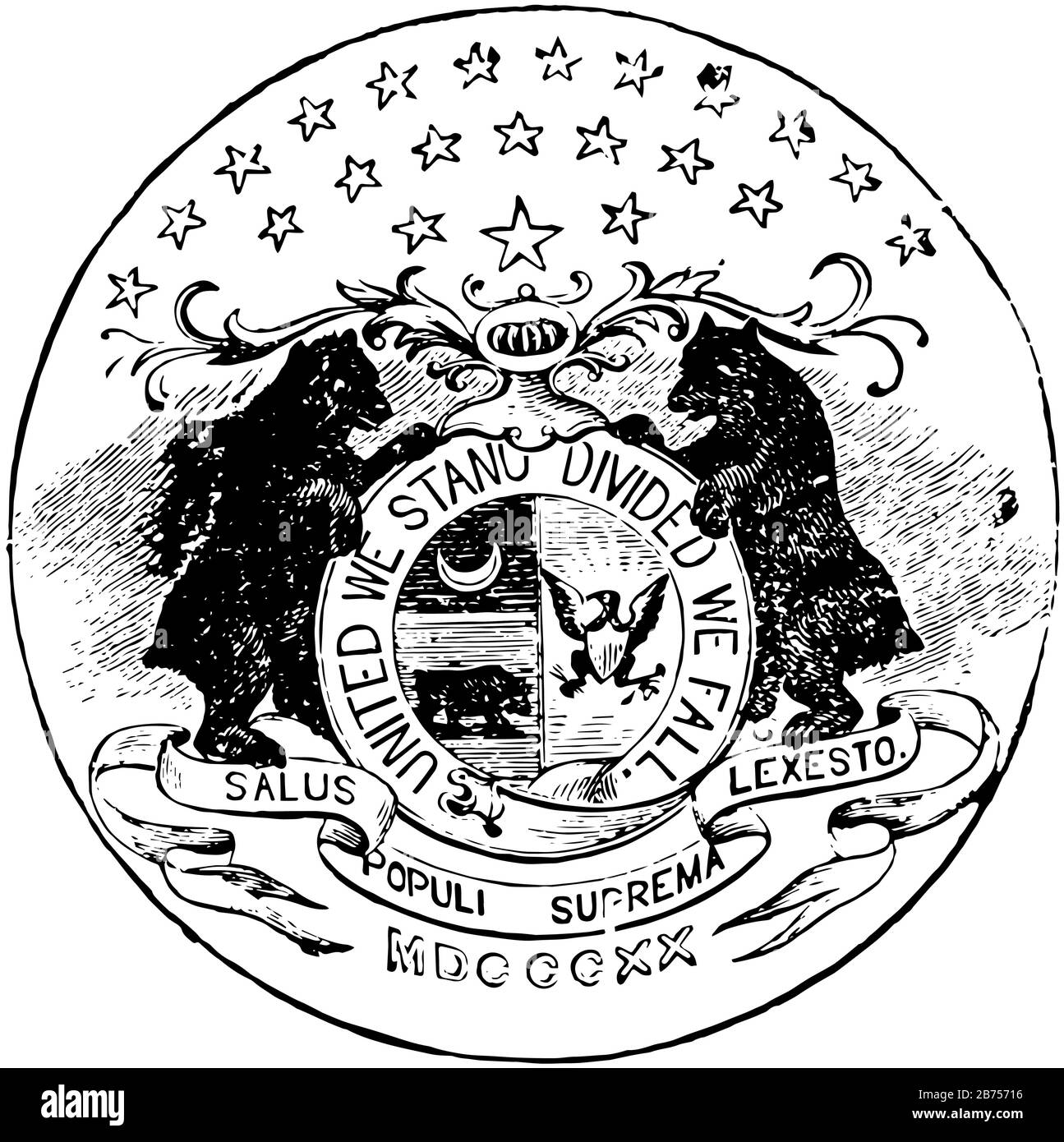 Missouri state seal hi-res stock photography and images - Alamy