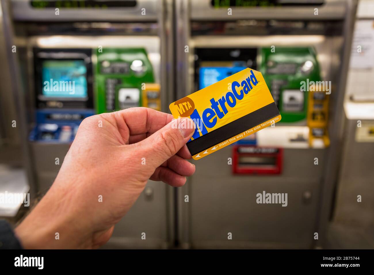 Person using train ticket machine hi-res stock photography and images ...