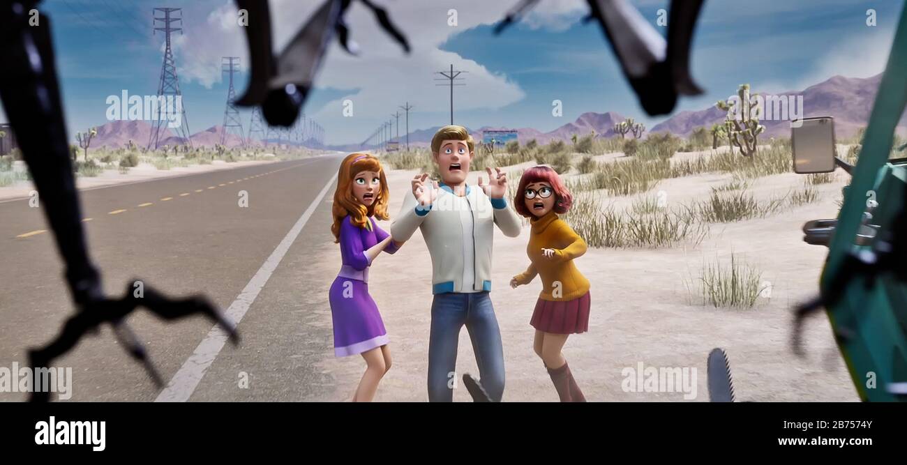 USA. A scene from the ©Warner Bros new movie: Scoob! (2020) . Plot ...