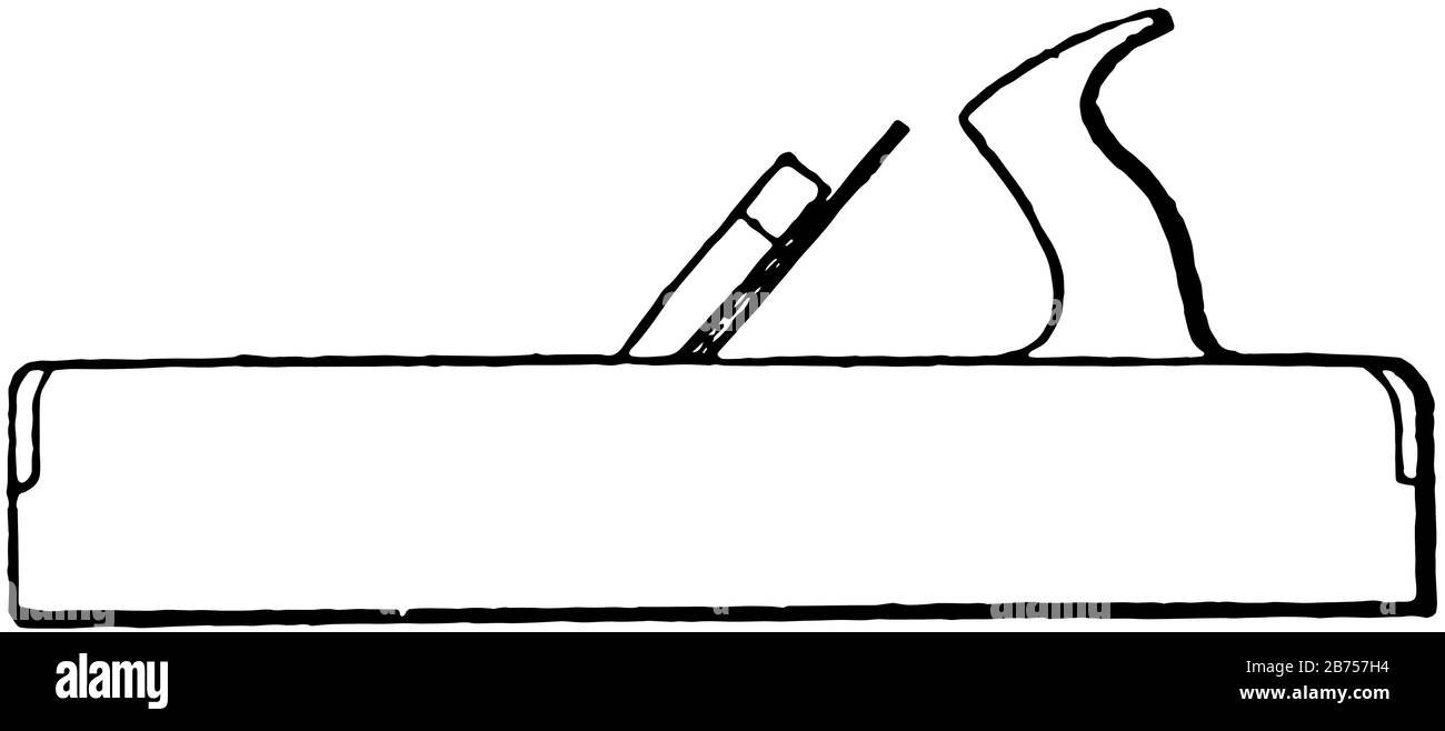This illustration represents Jack Plane which is used for ordinary ...