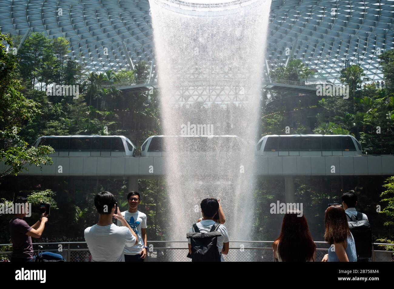 18.04.2019, Singapore, Republic of Singapore, Asia - View of the new ...