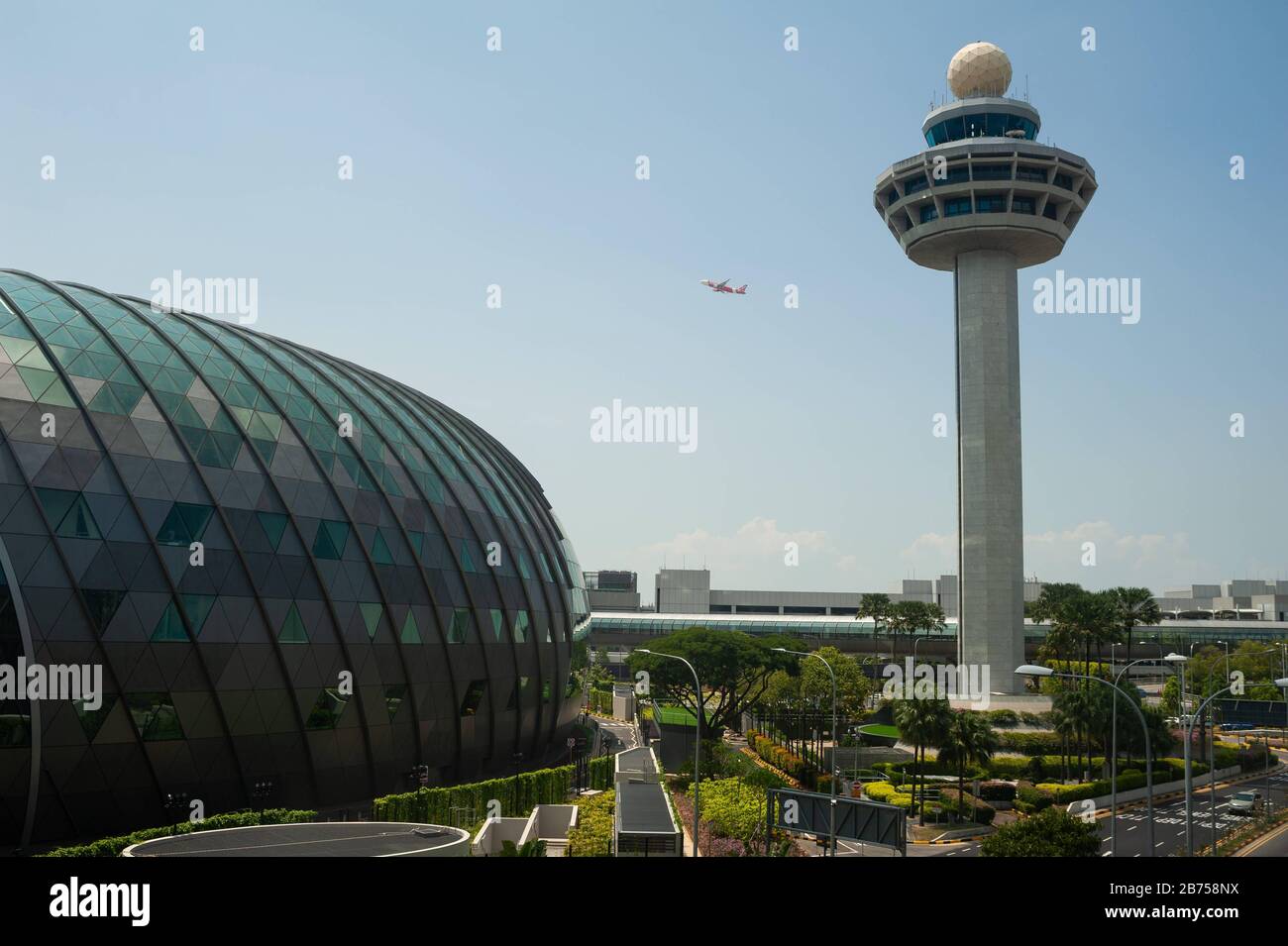 18.04.2019, Singapore, Republic of Singapore, Asia - View of the new ...