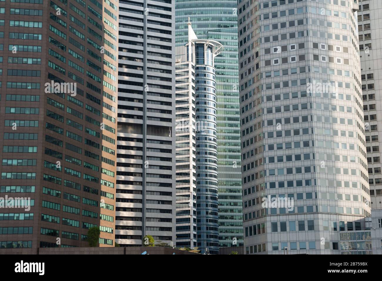 06.02.2019, Singapore, Republic of Singapore, Asia - Office building in ...