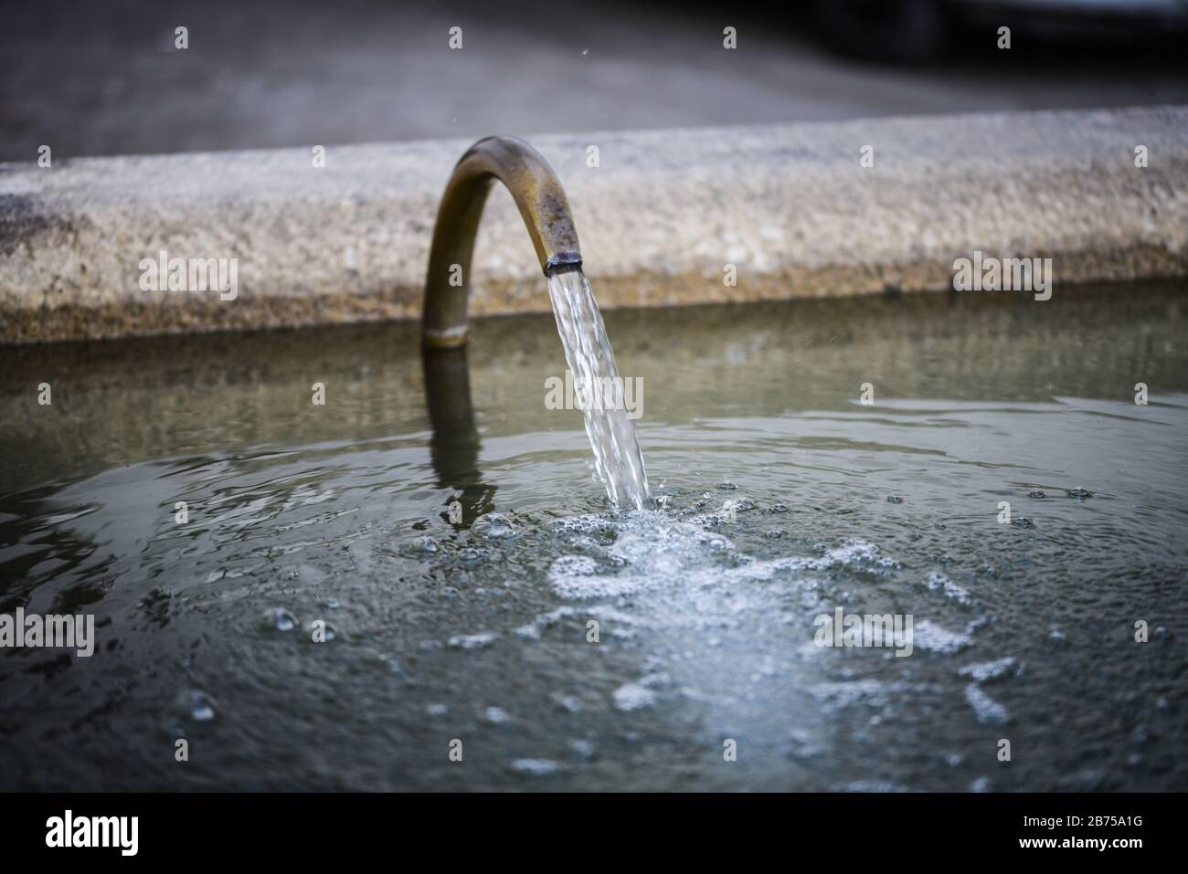 thermal water source in Karlovy Vary Stock Photo - Alamy