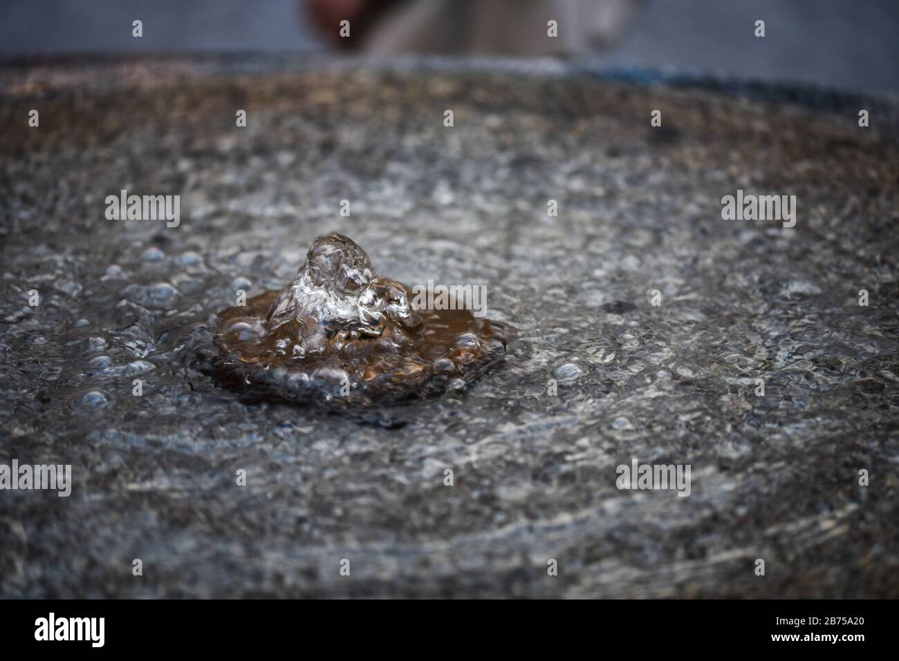 Thermal spring closeup view natural hi-res stock photography and images ...