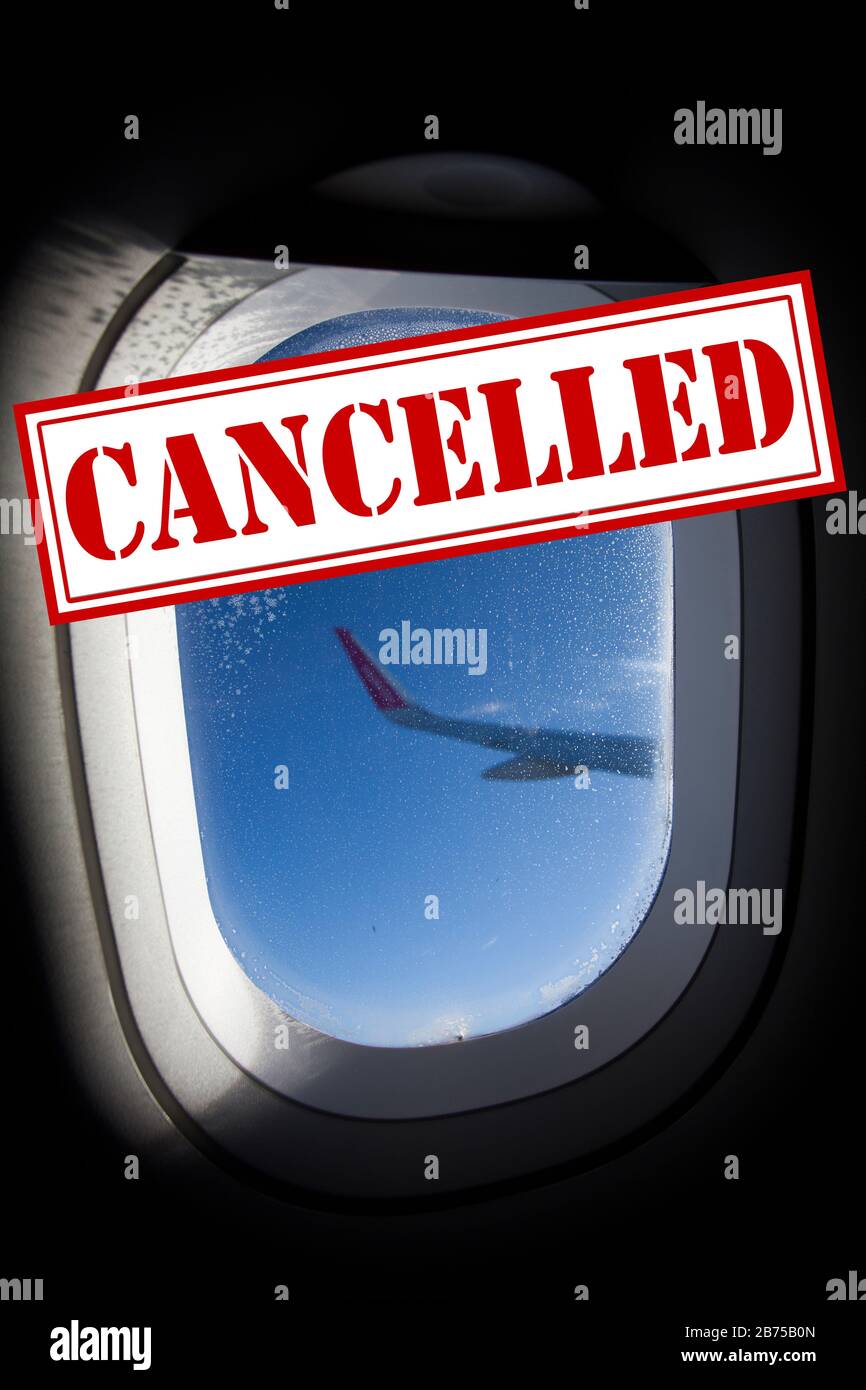 Coronavirus-COVID-19: Flight cancelled. A lot of airline companies ...
