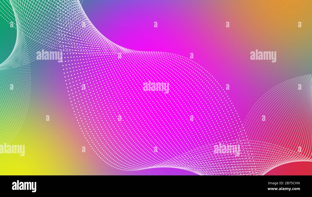 Dotted Wavy Swirls Background | Blurred Background, Digital dotted ...