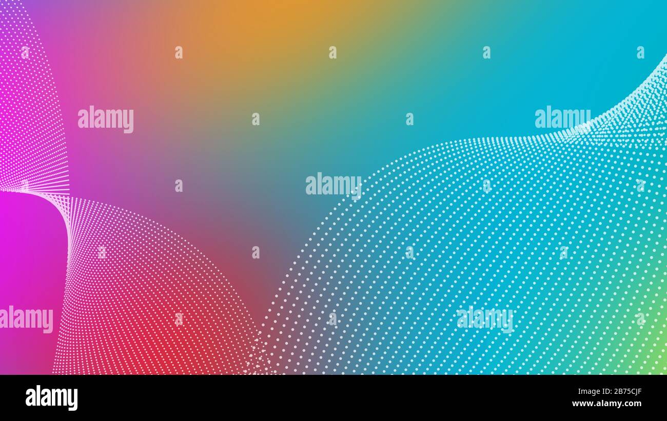 Dotted Wavy Swirls Background | Blurred Background, Digital dotted ...