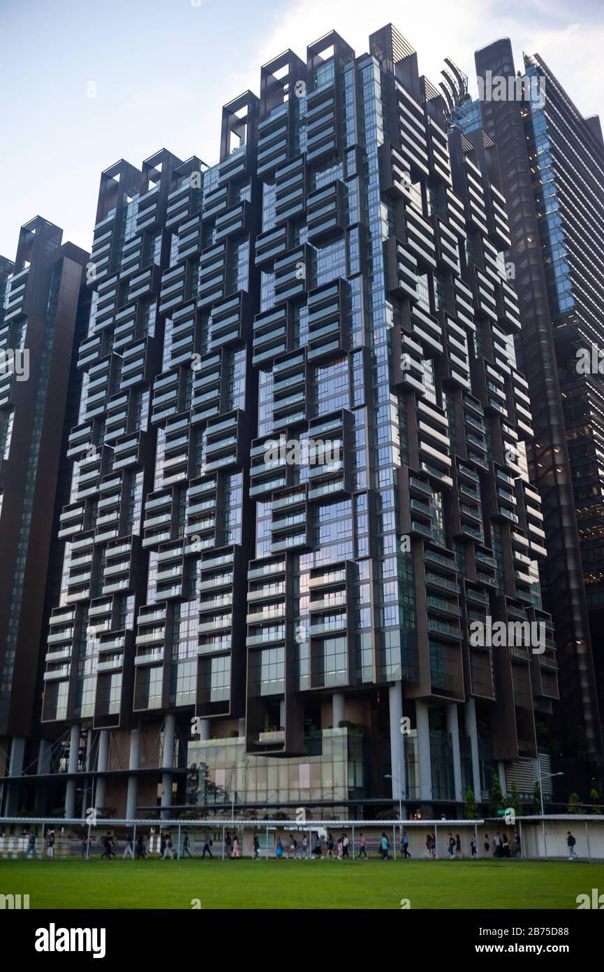 19.10.2018, Singapore, Republic of Singapore, Asia - Marina One is a ...