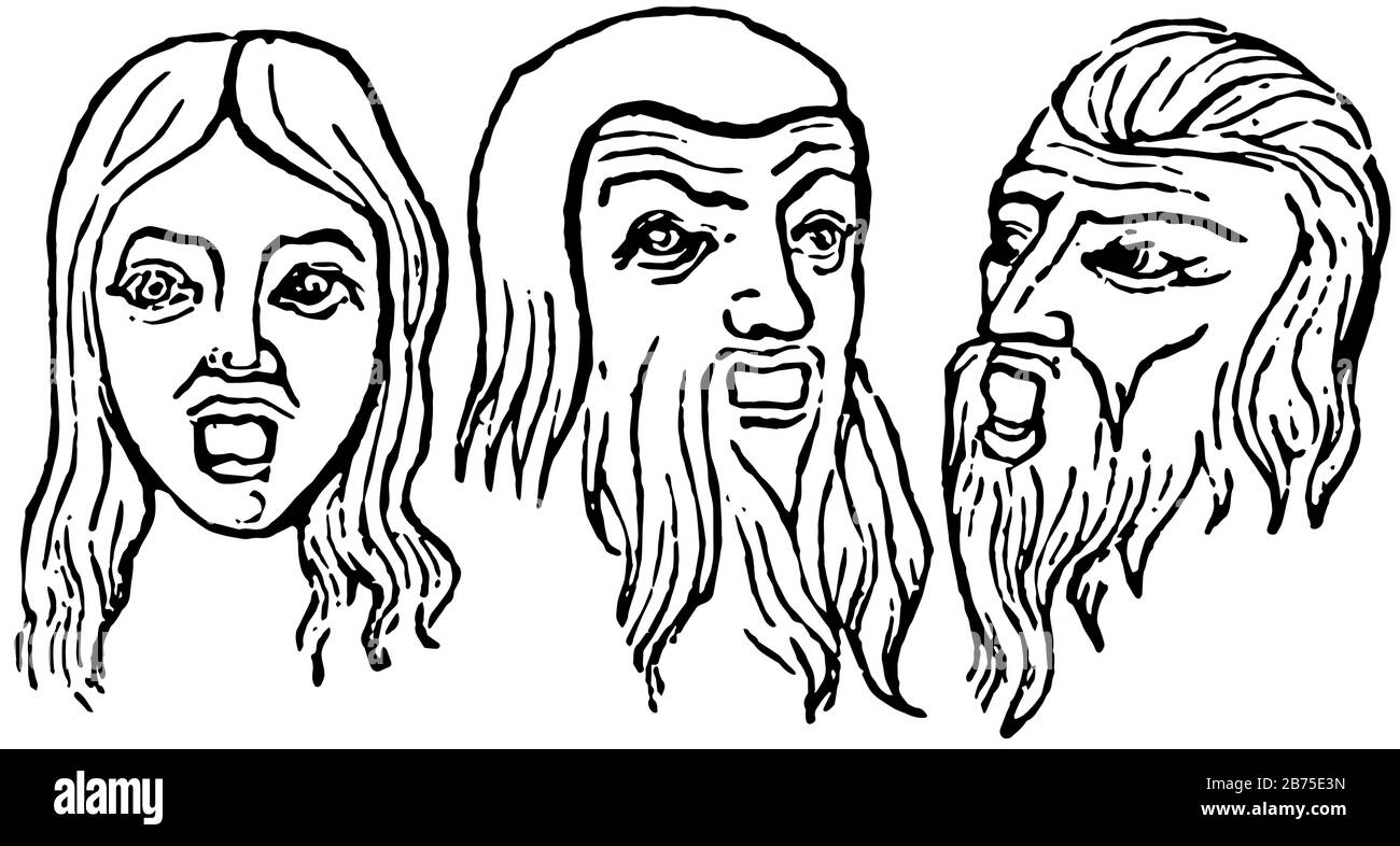 Persona Masks were worn by Greek and Roman actors in nearly all ...