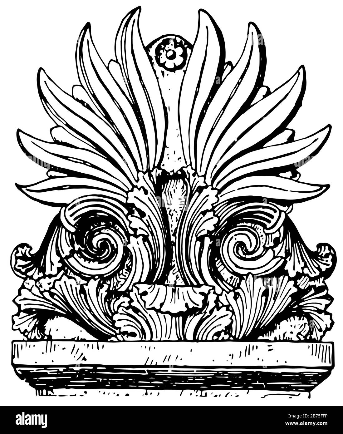 Motive have Stele head from Athens, fourth century, vintage line ...