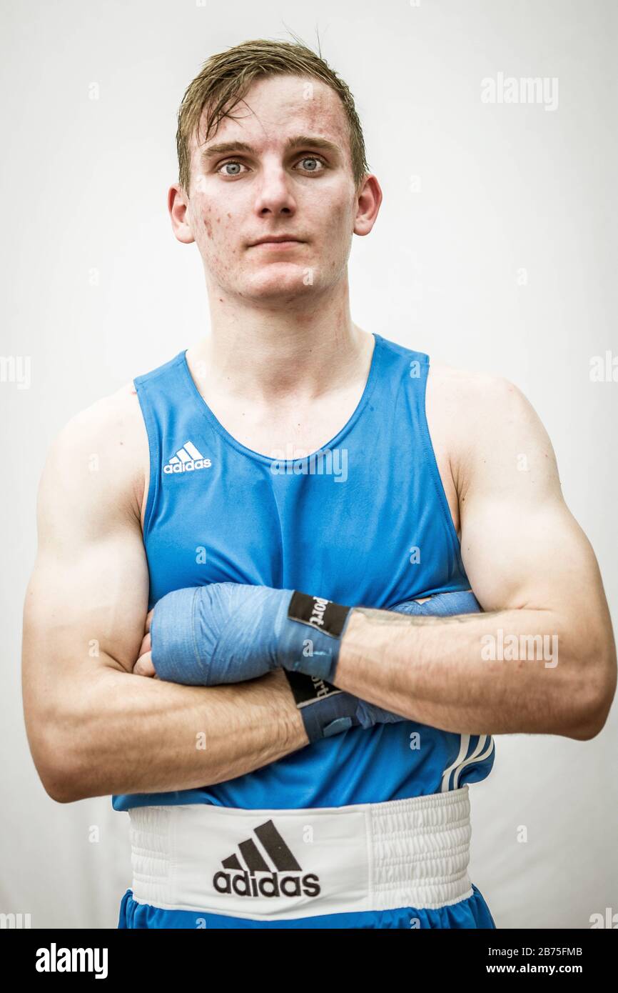 Robin Maier after his second fight, which he fought at the Simbacher ...