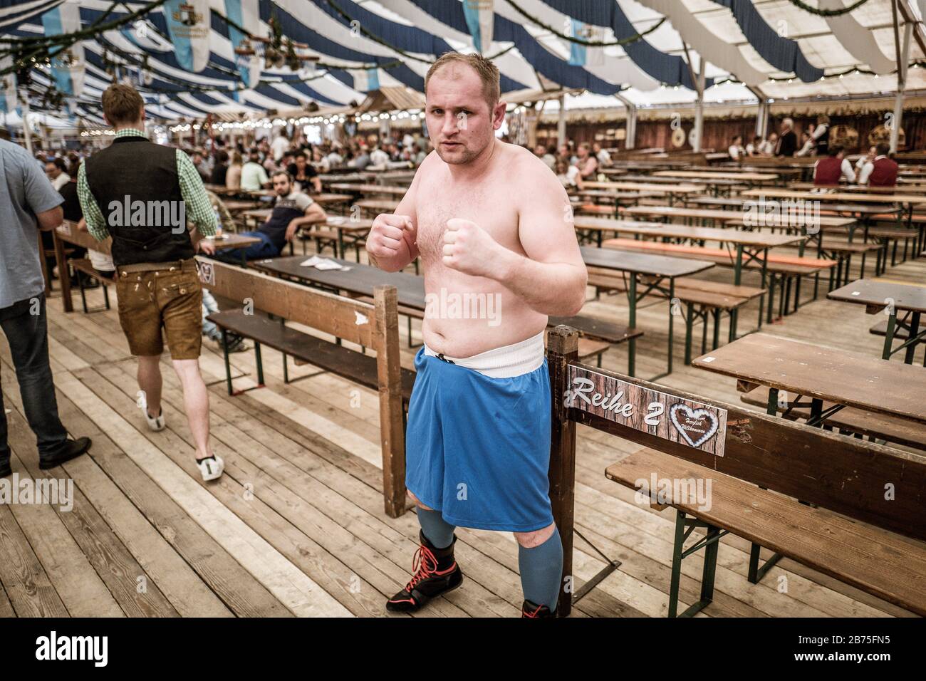 Beer tent boxer hi-res stock photography and images - Alamy