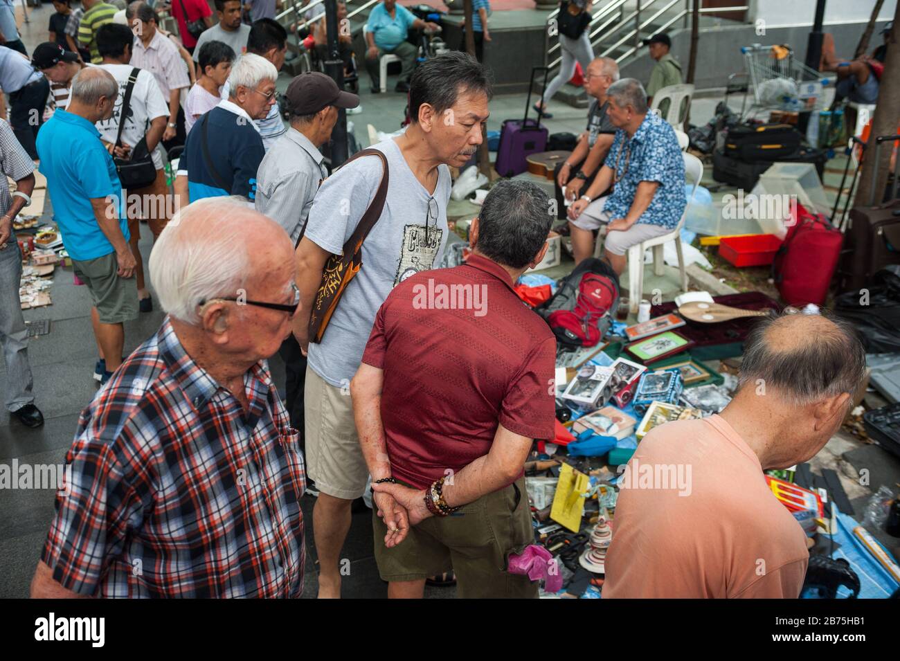 11.03.2018, Singapore, Republic of Singapore, Asia - People cavort at a ...
