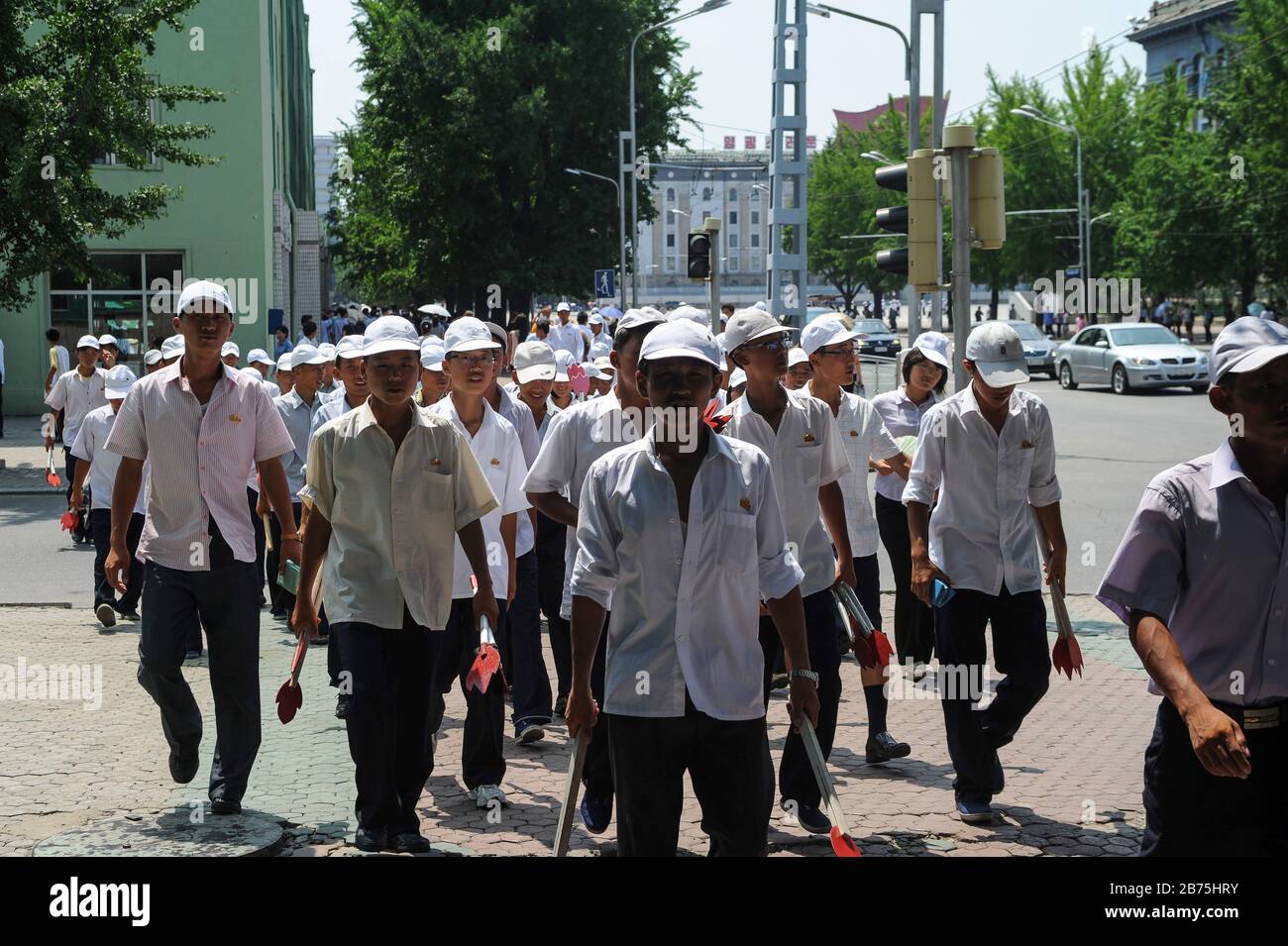 08.08.2012, Pyongyang, Democratic People's Republic of Korea (North ...