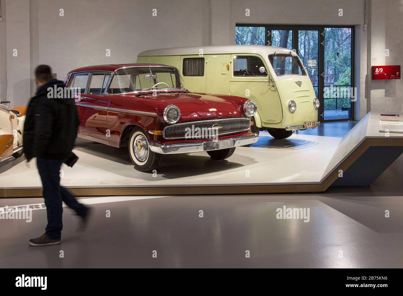 An Opel Kapitaen built in 1962 and a Gutbrod Atlas 800 can be seen in ...