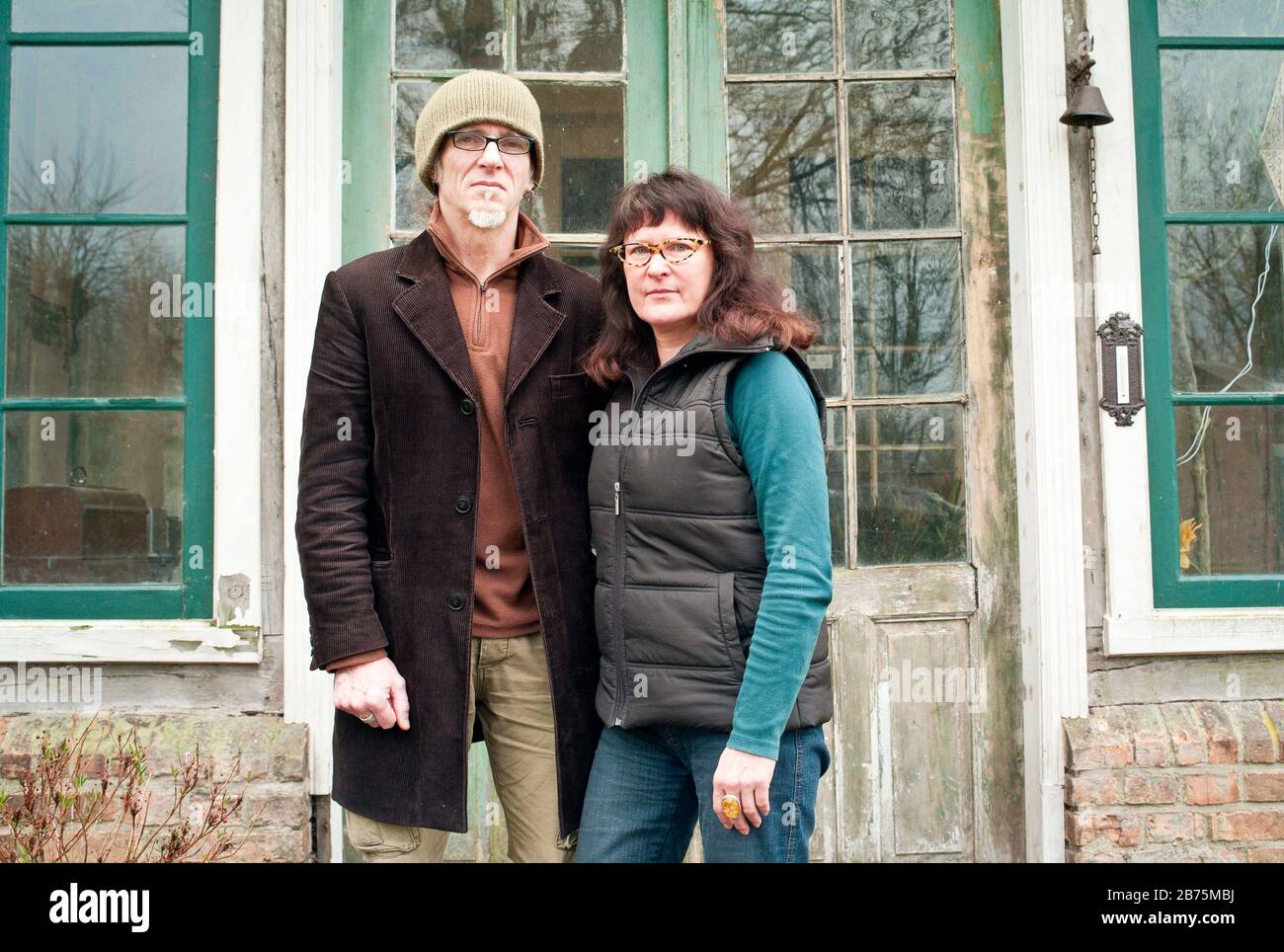 The Lohmeyer couple live in Jamel, a small village in Mecklenburg ...
