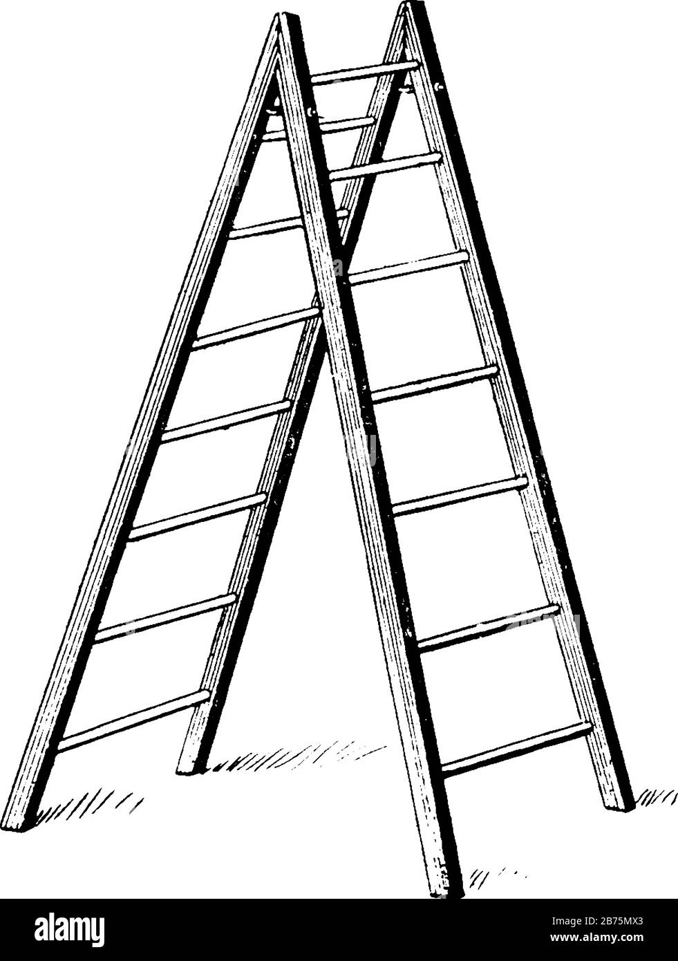 This illustration represents Trestle which used mostly for interior ...