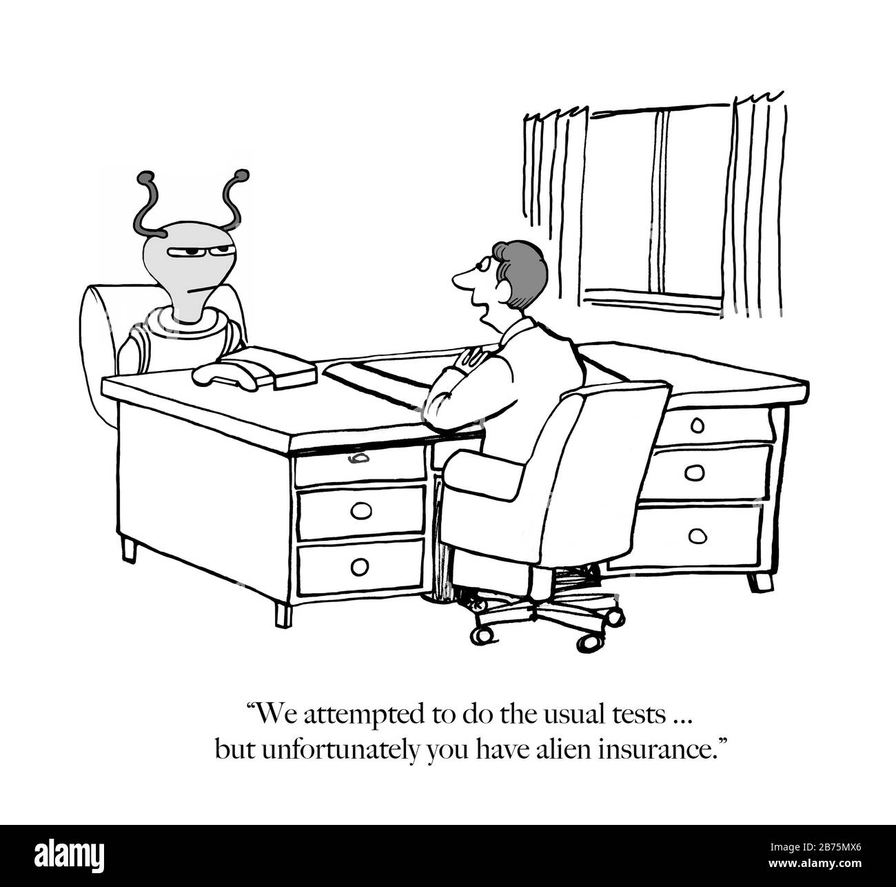 Alien cartoon hi-res stock photography and images - Alamy