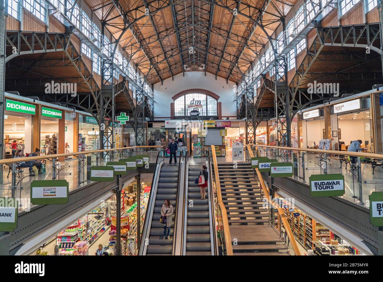 Market hall at batthyany ter hi-res stock photography and images - Alamy