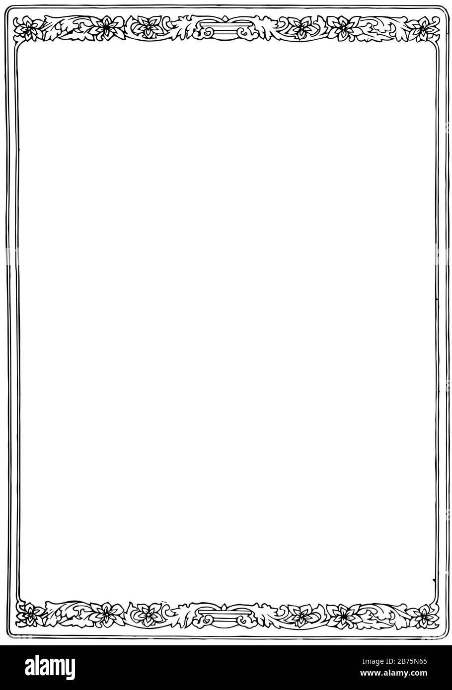 Top Page Border Clipart