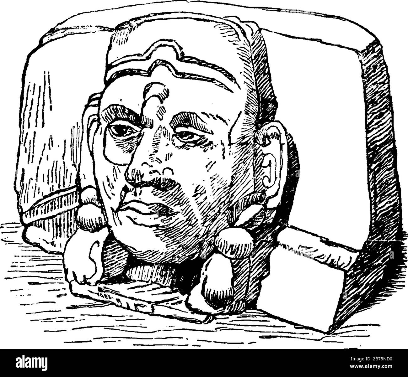 Copan Sculpture is an archaeological site of the Maya civilization ...