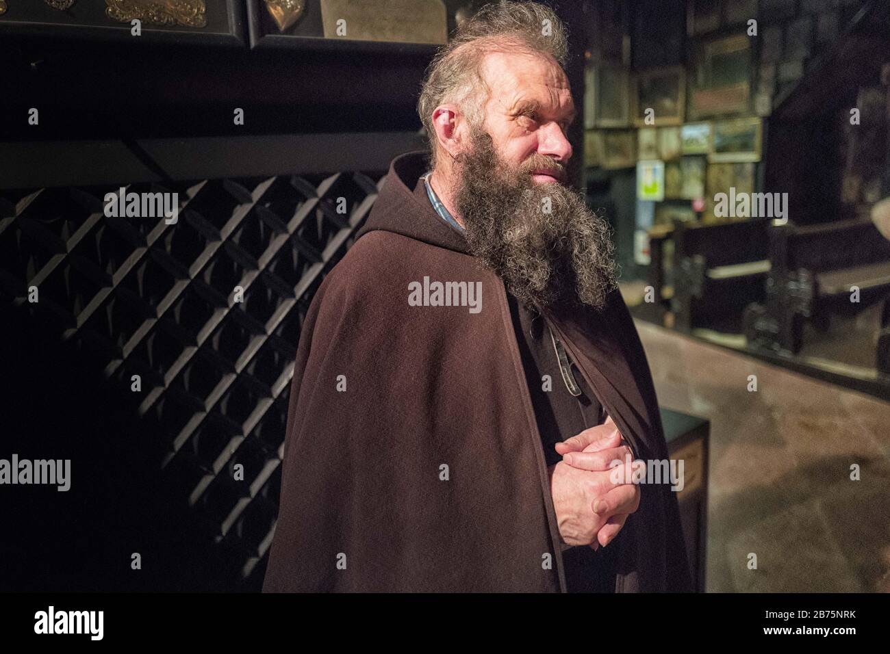 Capuchin monk hi-res stock photography and images - Alamy