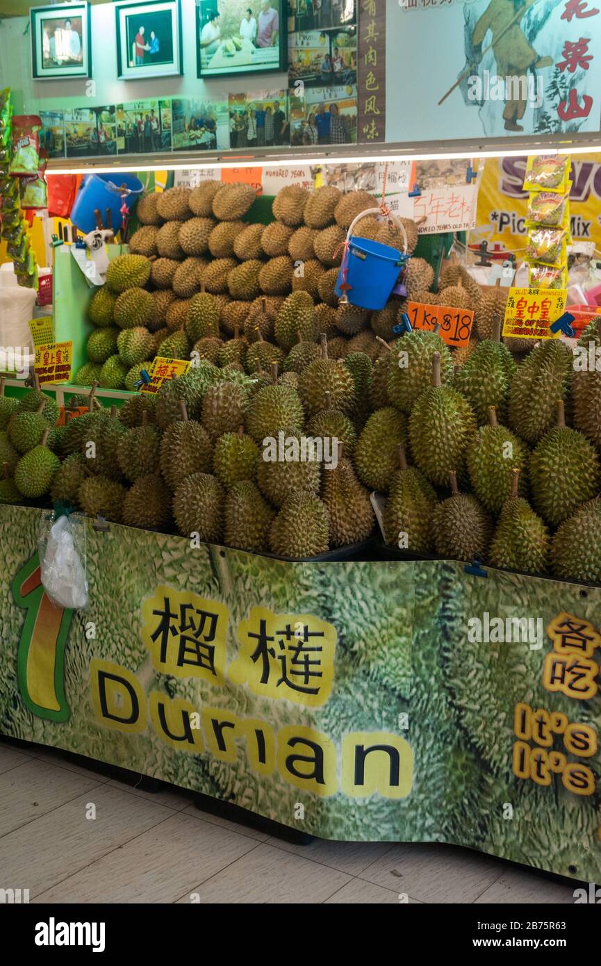 20.07.2017, Singapore, Republic of Singapore, Asia - A sales booth for ...