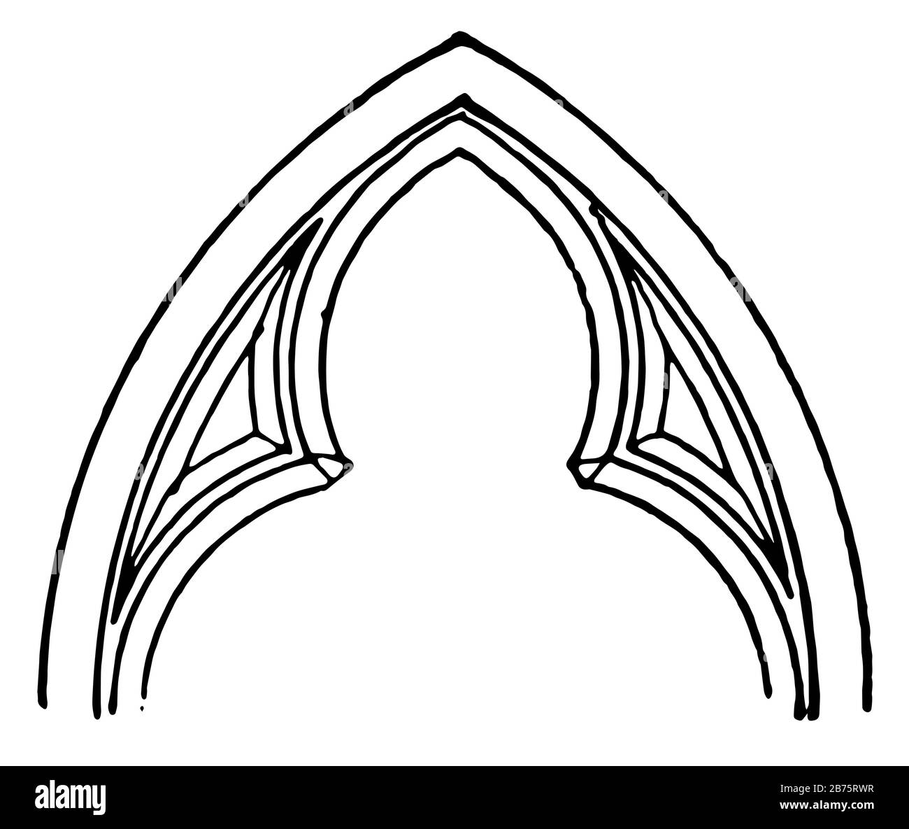 Cusps, Chamfer, tracery, the two adjoining faces, chamfer pronunciation ...