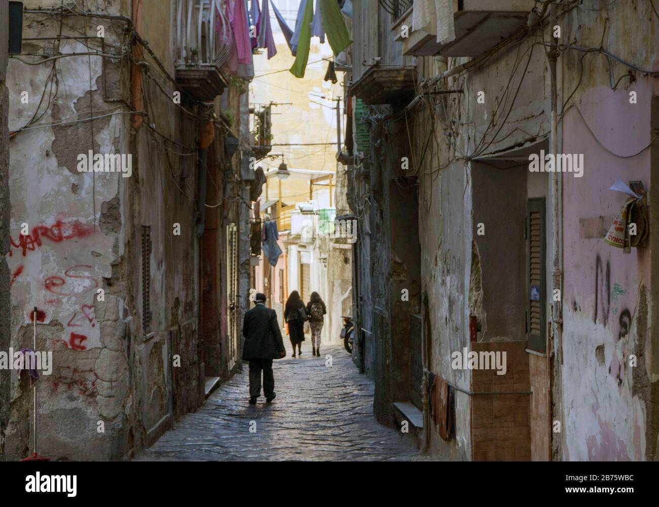 Naples poverty hi-res stock photography and images - Alamy