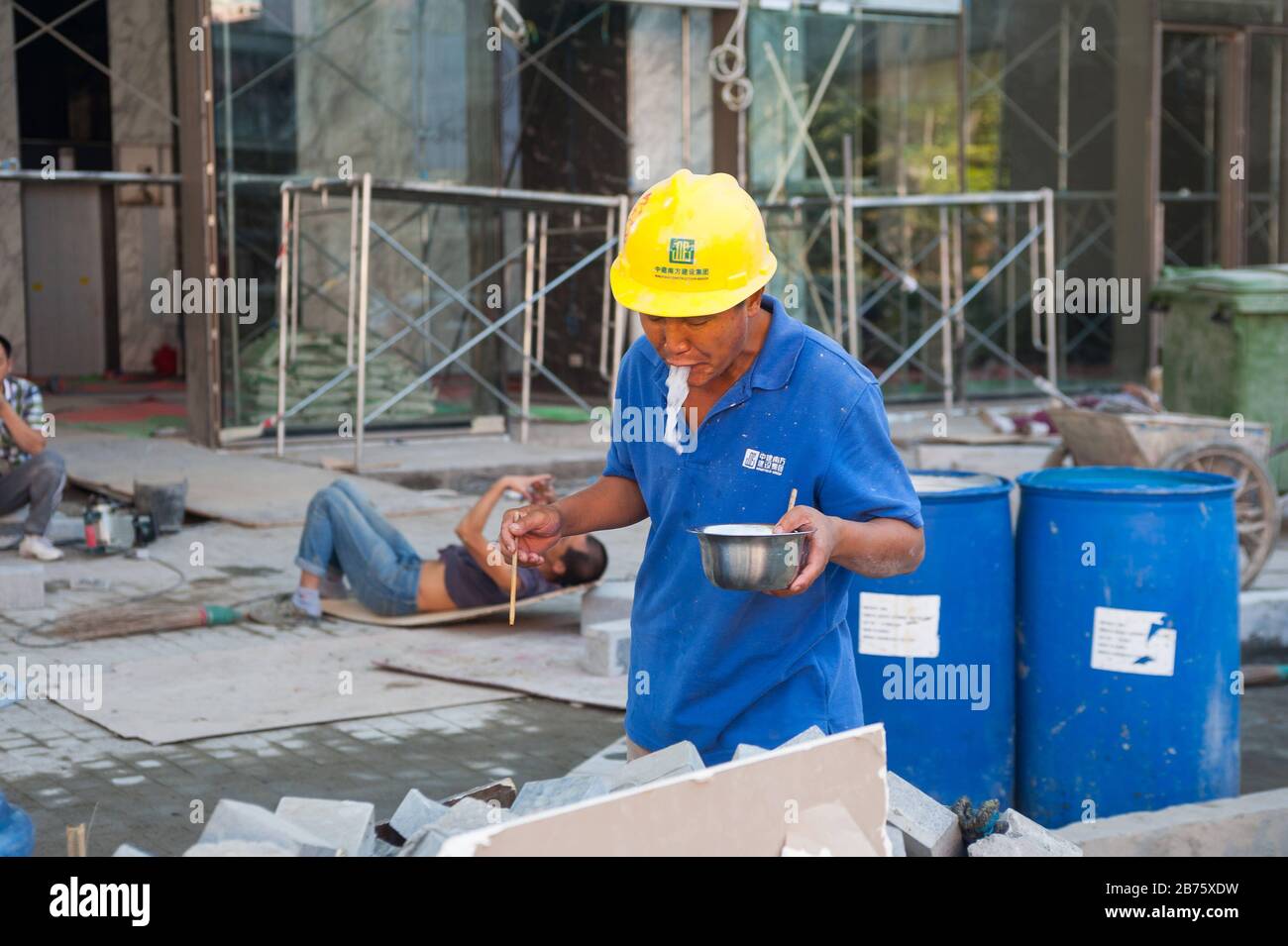 Yangon construction site hi-res stock photography and images - Alamy