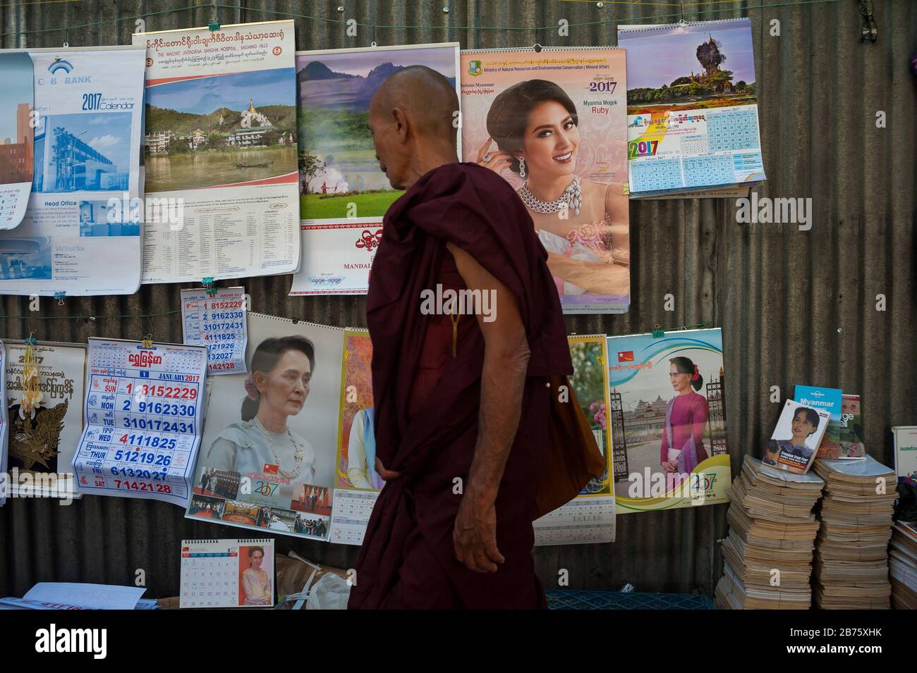 Buddhist calendars hi-res stock photography and images - Alamy