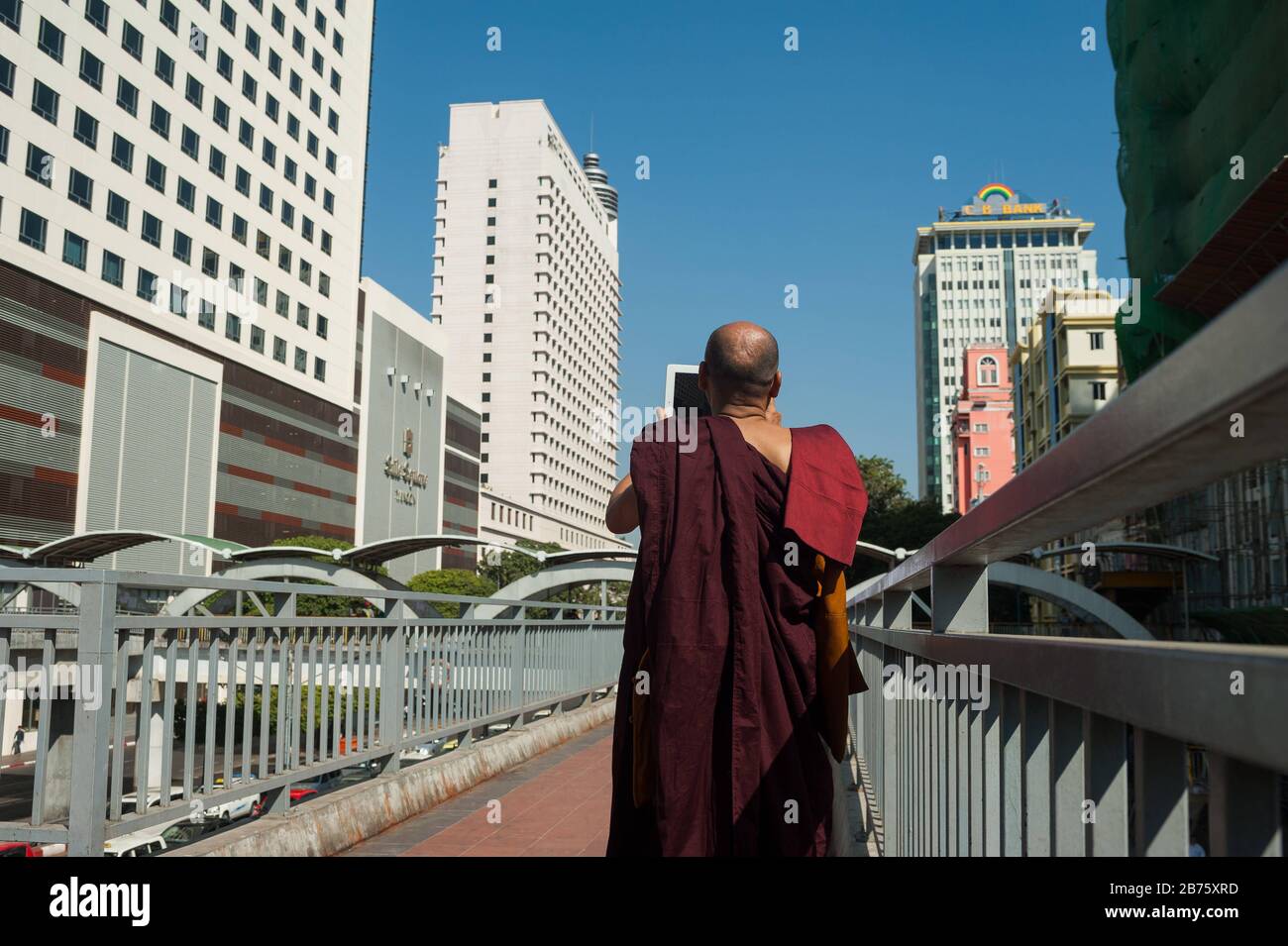 Monk bridge development hi-res stock photography and images - Alamy