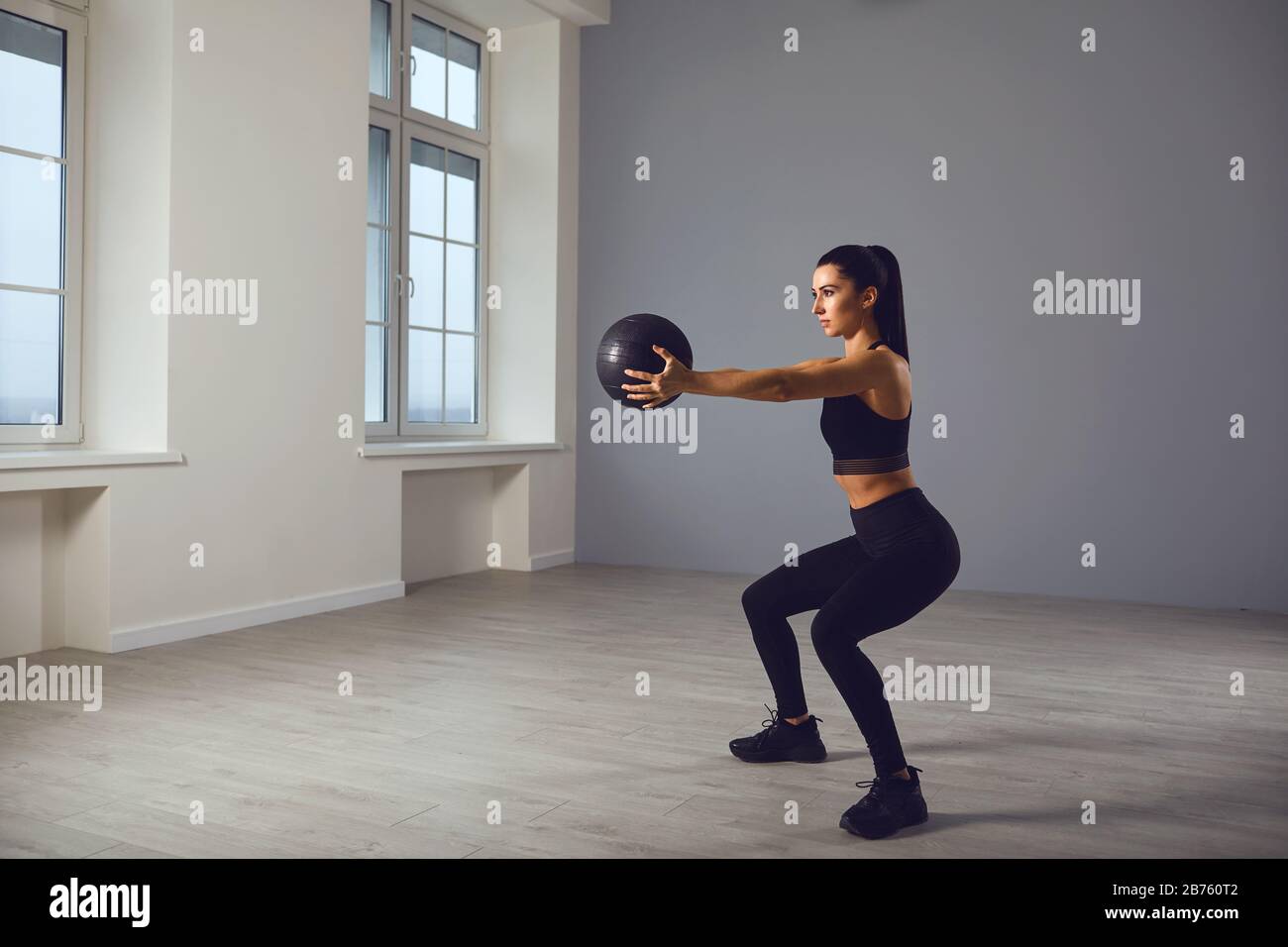 Medicine Ball Squats