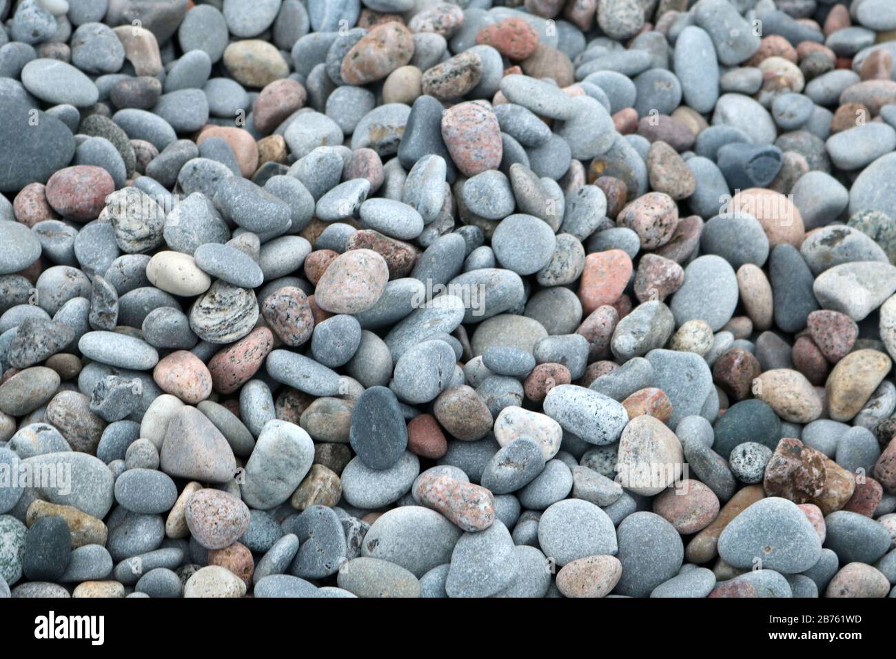 Wicklow beach pebbles on shoreline Stock Photo - Alamy