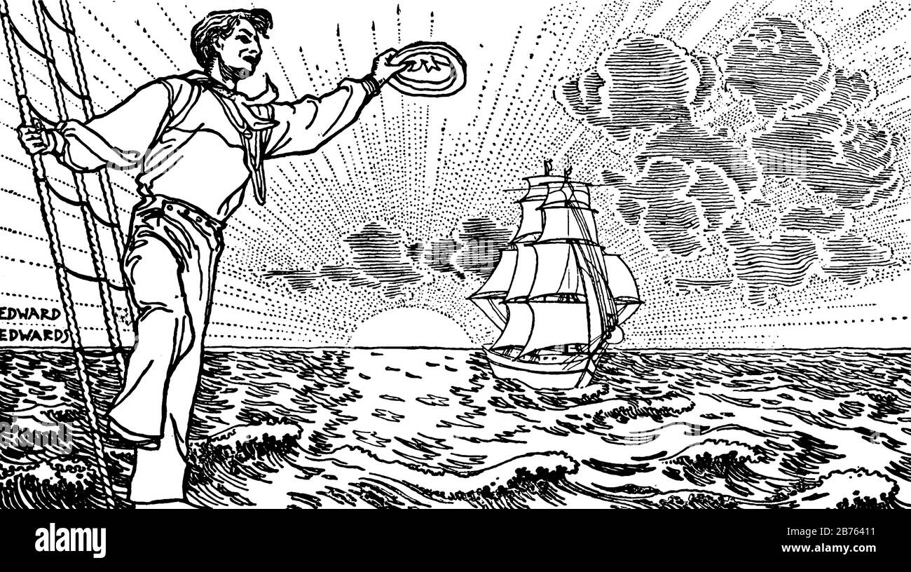 This illustration represents Sailor and Ship whose job it is to work as ...