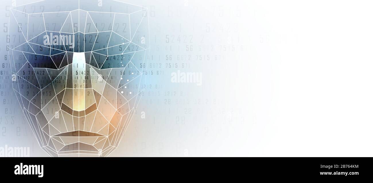 Conceptual technology illustration of artificial intelligence. Abstract ...