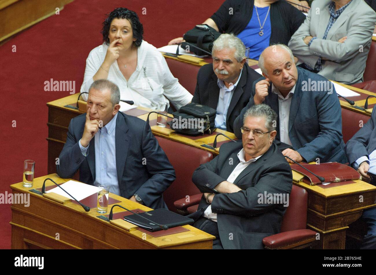 General secretary of kke hi-res stock photography and images - Alamy